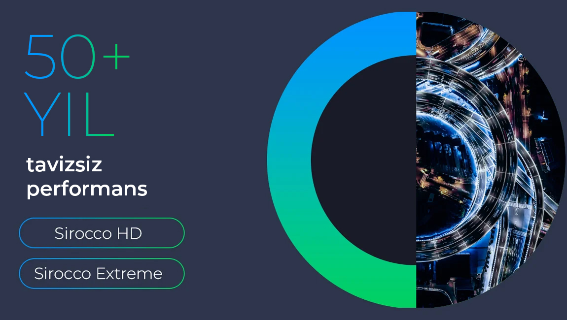 Prysmian Sirocco kablo ailesi ile 50 yıldan fazla kullanım sunuyor. Uzun ömürlü kullanımı ile ...